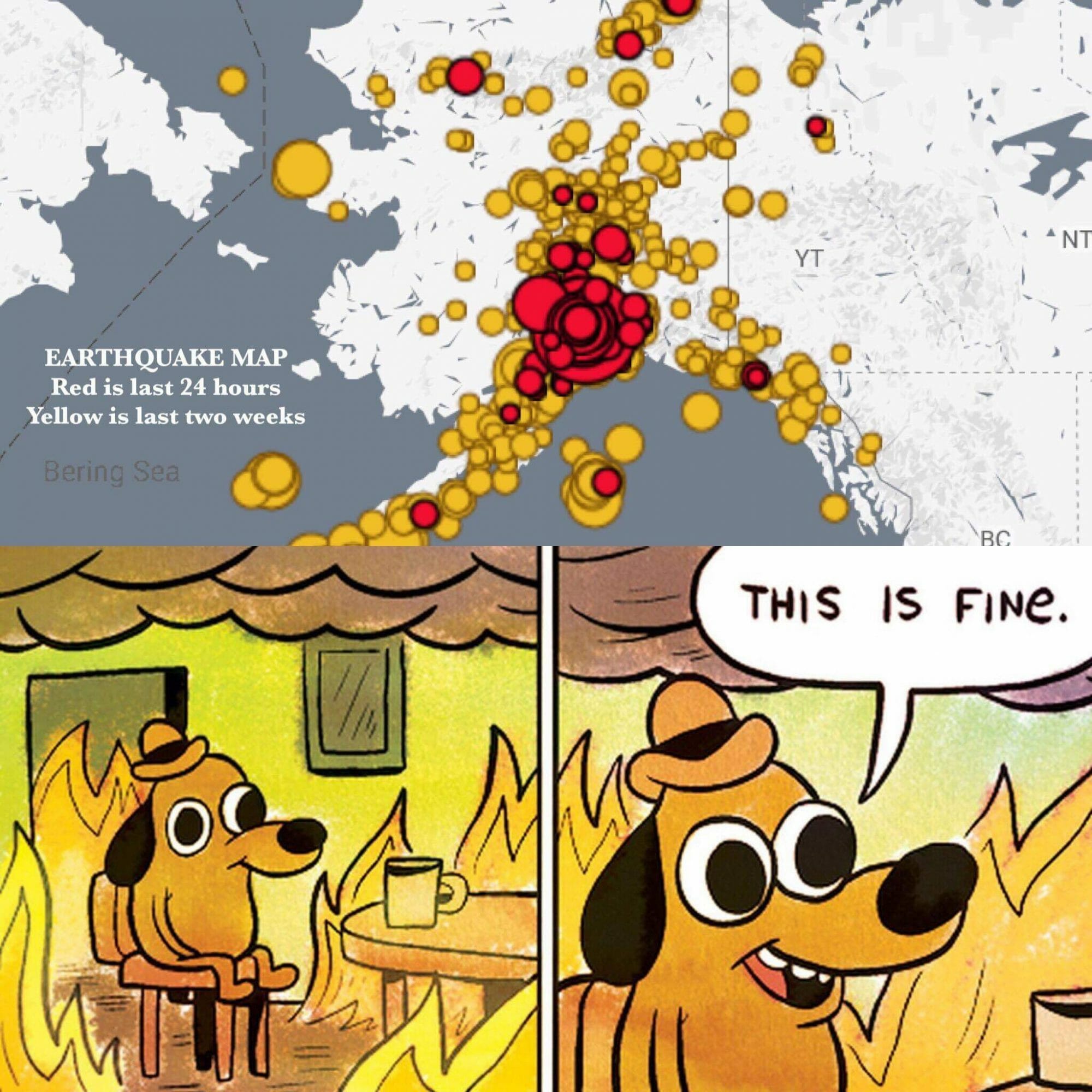 Anchorage earthquake memes "fly off the shelves" - The Alaska Landmine