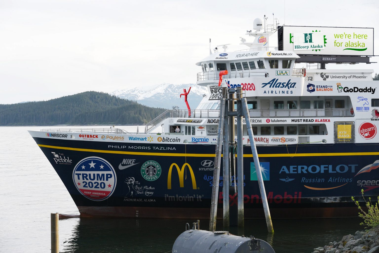 State of Alaska starts selling ad space on Alaska ferries - The Alaska ...