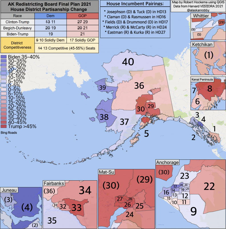 How the final redistricting map changes Alaska's political landscape ...