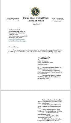 U.S. District Court Judge Josh Kindred's resignation raises some ...