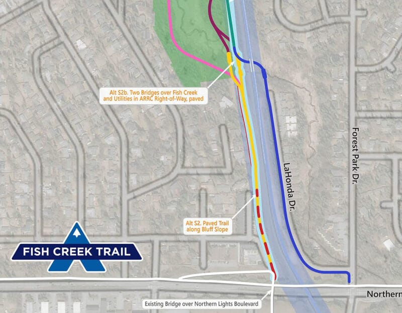 fish-creek-trail-connection-map - The Alaska Landmine