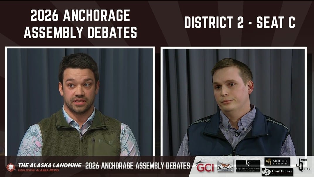 Video: District 2 Anchorage Assembly Debate: Donald Handeland v. Kyle ...